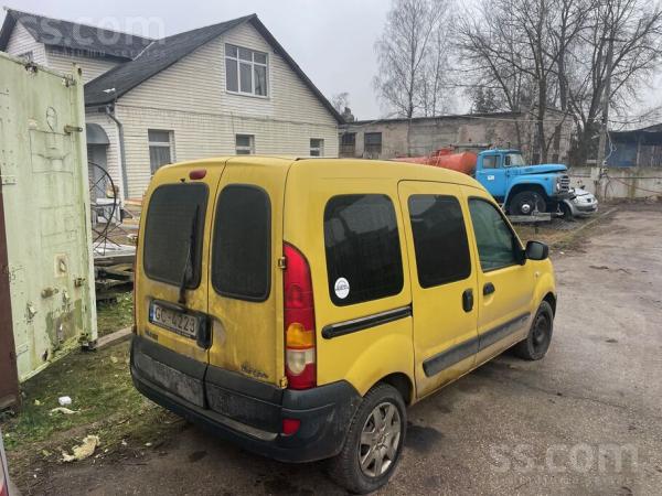 Dzeltens Renault Kangoo 2006 Daugavpils, ar dzinēja tilpumu 1.10 L un nobraukumu 0 tūkst. km par 500 €, foto 3 vietnē AUTOMOTO.COM.LV