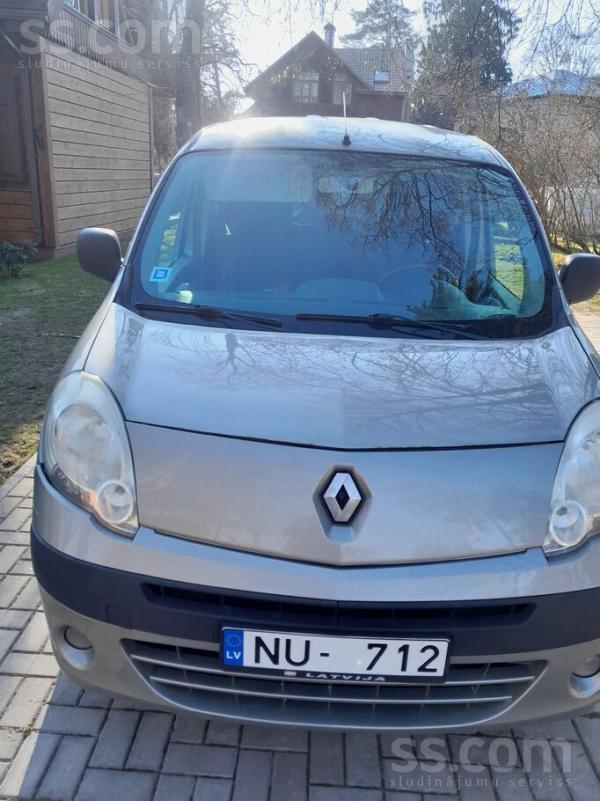 Yellow Renault Kangoo 2009 in Jurmala, with an engine capacity of 1.50 L and mileage of 185 thousand km for 2100 €, photo 1 on AUTOMOTO.COM.LV