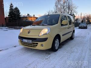 Yellow Renault Kangoo 2010 in Riga, with an engine capacity of 1.60 L and mileage of 179 thousand km for 3200 €, photo 2 on AUTOMOTO.COM.LV