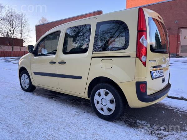Yellow Renault Kangoo 2010 in Riga, with an engine capacity of 1.60 L and mileage of 179 thousand km for 3200 €, photo 3 on AUTOMOTO.COM.LV