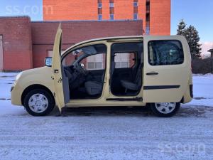 Yellow Renault Kangoo 2010 in Riga, with an engine capacity of 1.60 L and mileage of 179 thousand km for 3200 €, photo 5 on AUTOMOTO.COM.LV
