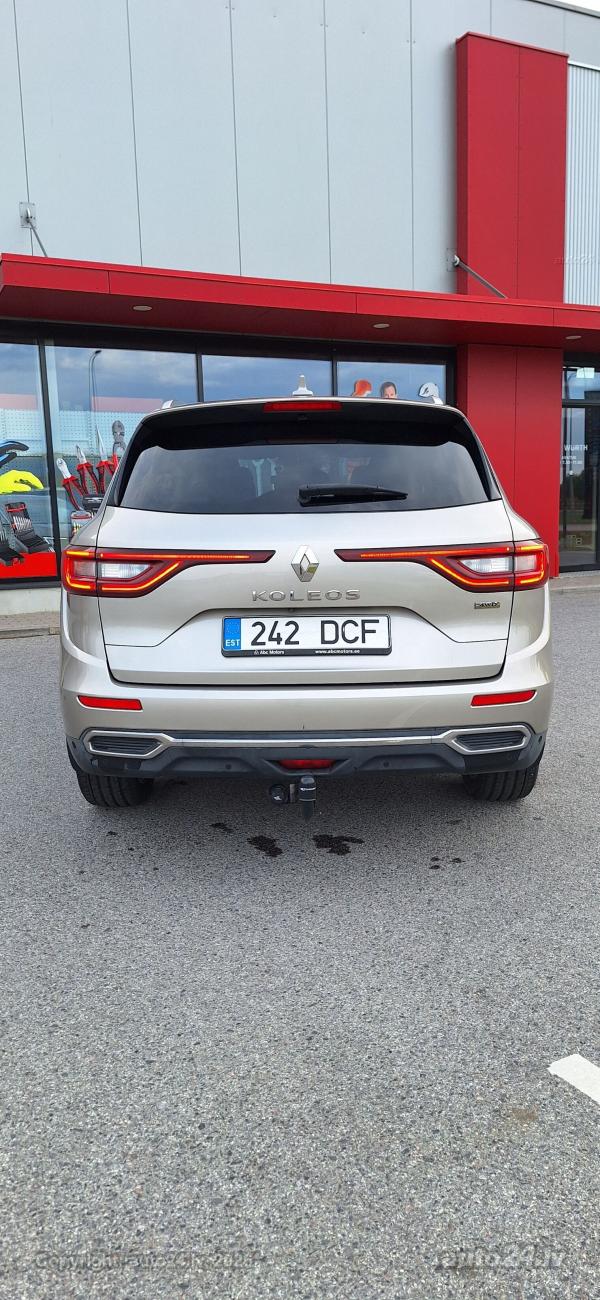 Beige Renault Koleos 2019 in Tallinn, with an engine capacity of 2.00 L and mileage of 84 thousand km for 15900 €, photo 9 on AUTOMOTO.COM.LV