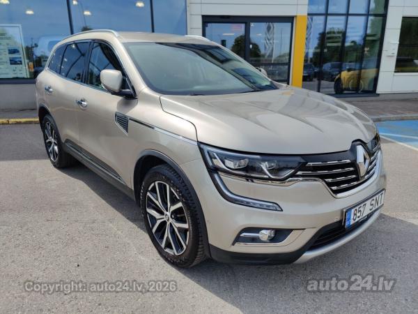 Smilšu krāsa Renault Koleos 2018 Tartu, ar dzinēja tilpumu 2.00 L un nobraukumu 115 tūkst. km par 14990 €, foto 1 vietnē AUTOMOTO.COM.LV
