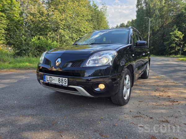 Black Renault Koleos 2008 in Daugavpils, with an engine capacity of 2.00 L and mileage of 0 thousand km for 3890 €, photo 3 on AUTOMOTO.COM.LV
