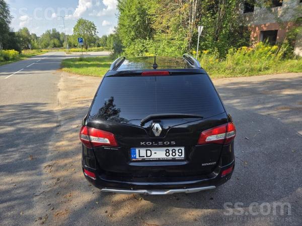 Black Renault Koleos 2008 in Daugavpils, with an engine capacity of 2.00 L and mileage of 0 thousand km for 3890 €, photo 8 on AUTOMOTO.COM.LV
