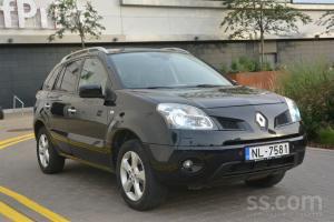Melns Renault Koleos 2008 Rīga, ar dzinēja tilpumu 2.00 L un nobraukumu 257 tūkst. km par 3200 €, foto  vietnē AUTOMOTO.COM.LV