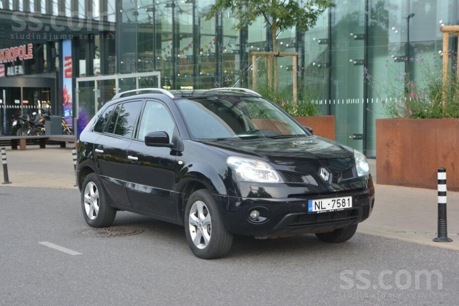 Melns Renault Koleos 2008 Rīga, ar dzinēja tilpumu 2.00 L un nobraukumu 257 tūkst. km par 3200 €, foto 7 vietnē AUTOMOTO.COM.LV