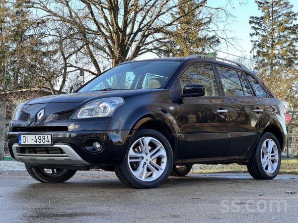 Black Renault Koleos 2010 in Jelgava, with an engine capacity of 2.00 L and mileage of 222 thousand km for 5150 €, photo 2 on AUTOMOTO.COM.LV
