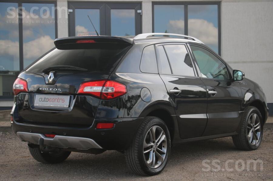 Melns Renault Koleos 2011 Tukums, ar dzinēja tilpumu 2.00 L un nobraukumu 165 tūkst. km par 6390 €, foto 5 vietnē AUTOMOTO.COM.LV