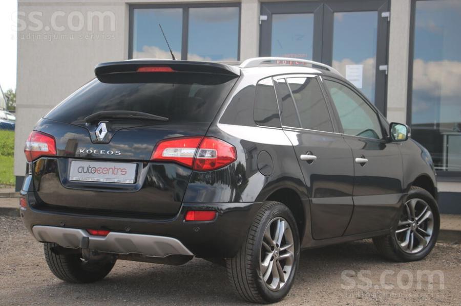Melns Renault Koleos 2011 Tukums, ar dzinēja tilpumu 2.00 L un nobraukumu 165 tūkst. km par 6390 €, foto 7 vietnē AUTOMOTO.COM.LV
