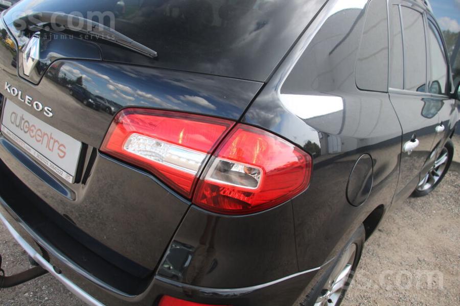 Melns Renault Koleos 2011 Tukums, ar dzinēja tilpumu 2.00 L un nobraukumu 165 tūkst. km par 6390 €, foto 9 vietnē AUTOMOTO.COM.LV