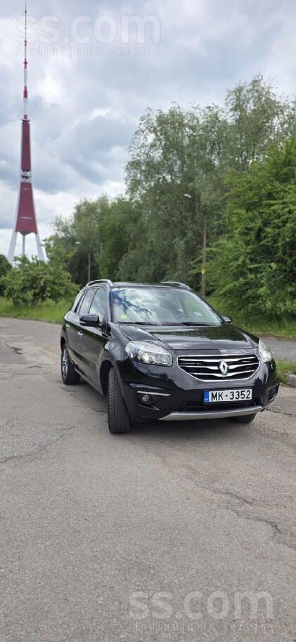 Melns Renault Koleos 2012 Rīga, ar dzinēja tilpumu 2.00 L un nobraukumu 209 tūkst. km par 6000 €, foto 1 vietnē AUTOMOTO.COM.LV
