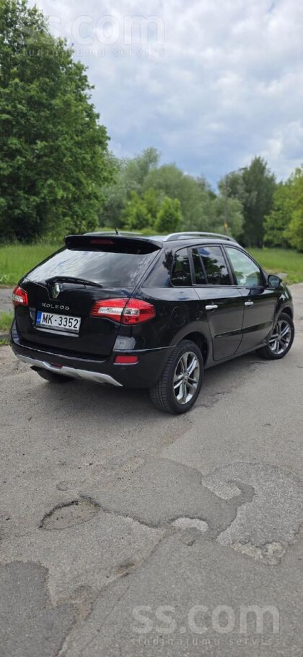 Melns Renault Koleos 2012 Rīga, ar dzinēja tilpumu 2.00 L un nobraukumu 209 tūkst. km par 6000 €, foto 2 vietnē AUTOMOTO.COM.LV