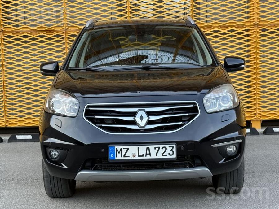 Melns Renault Koleos 2012 Ogre, ar dzinēja tilpumu 2.00 L un nobraukumu 177 tūkst. km par 5799 €, foto 3 vietnē AUTOMOTO.COM.LV