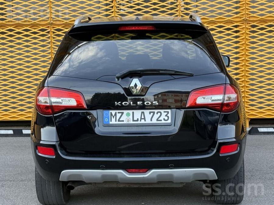 Melns Renault Koleos 2012 Ogre, ar dzinēja tilpumu 2.00 L un nobraukumu 177 tūkst. km par 5799 €, foto 5 vietnē AUTOMOTO.COM.LV
