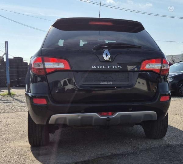 Melns Renault Koleos 2012 Kauņa, ar dzinēja tilpumu 2.00 L un nobraukumu 240 tūkst. km par 4999 €, foto 4 vietnē AUTOMOTO.COM.LV