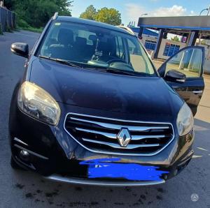 Melns Renault Koleos 2012 Klaipėda, ar dzinēja tilpumu 2.00 L un nobraukumu 260 tūkst. km par 4100 €, foto  vietnē AUTOMOTO.COM.LV