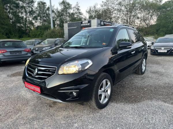 Black Renault Koleos 2012 in Ogre, with an engine capacity of 2.00 L and mileage of 177 thousand km for 5699 €, photo 1 on AUTOMOTO.COM.LV