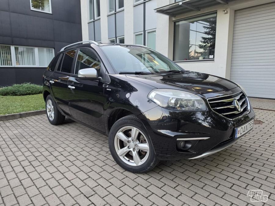 Melns Renault Koleos 2012 Jurbarkas, ar dzinēja tilpumu 2.00 L un nobraukumu 262 tūkst. km par 3900 €, foto 4 vietnē AUTOMOTO.COM.LV