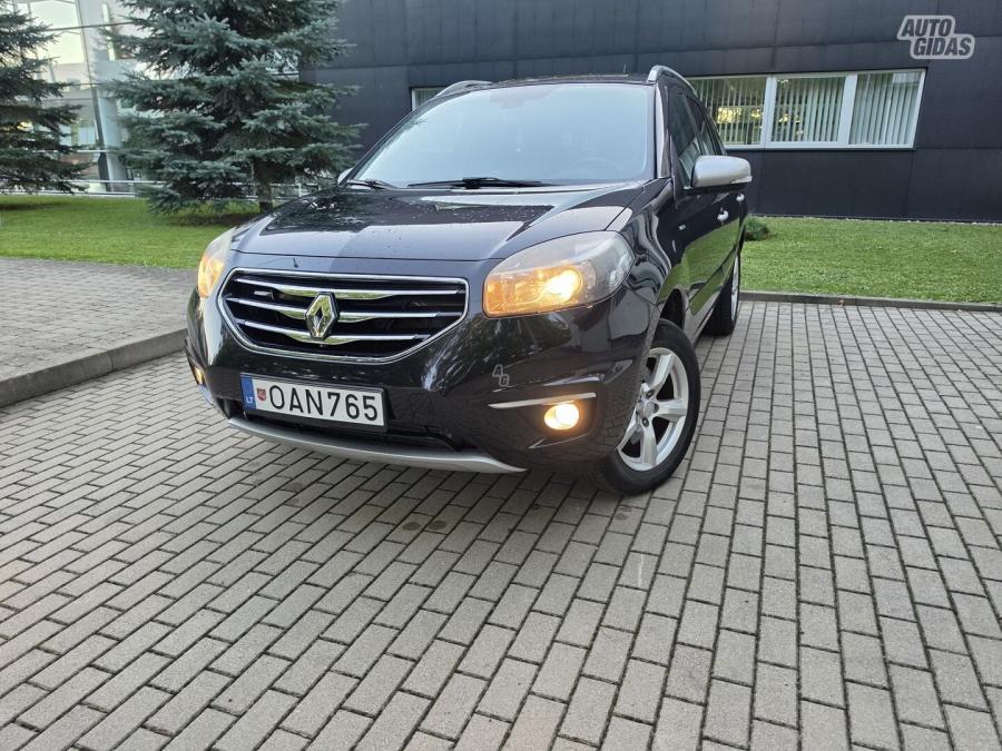Melns Renault Koleos 2012 Jurbarkas, ar dzinēja tilpumu 2.00 L un nobraukumu 262 tūkst. km par 3900 €, foto 11 vietnē AUTOMOTO.COM.LV