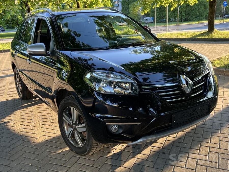 Black Renault Koleos 2013 in Riga, with an engine capacity of 2.00 L and mileage of 0 thousand km for 5800 €, photo 4 on AUTOMOTO.COM.LV