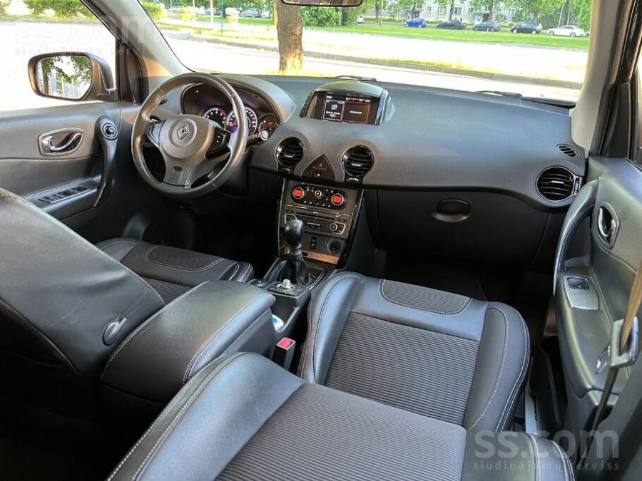 Black Renault Koleos 2013 in Riga, with an engine capacity of 2.00 L and mileage of 0 thousand km for 5800 €, photo 12 on AUTOMOTO.COM.LV