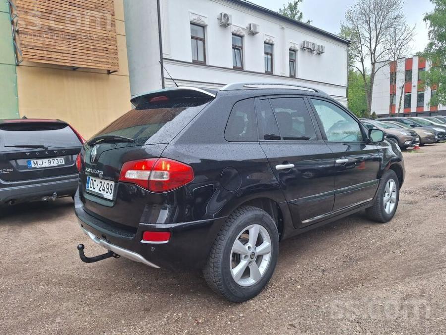 Black Renault Koleos 2014 in Daugavpils, with an engine capacity of 2.00 L and mileage of 0 thousand km for 6400 €, photo 6 on AUTOMOTO.COM.LV