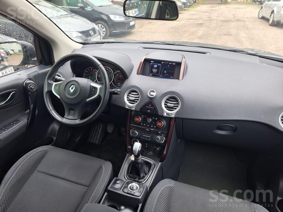 Black Renault Koleos 2014 in Daugavpils, with an engine capacity of 2.00 L and mileage of 0 thousand km for 6400 €, photo 19 on AUTOMOTO.COM.LV