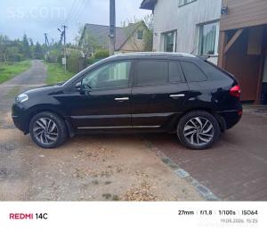 Black Renault Koleos 2014 in Riga, with an engine capacity of 2.00 L and mileage of 249 thousand km for 6200 €, photo 3 on AUTOMOTO.COM.LV