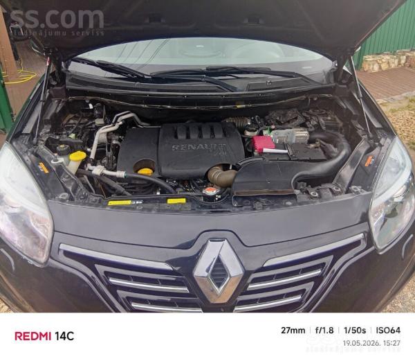 Black Renault Koleos 2014 in Riga, with an engine capacity of 2.00 L and mileage of 249 thousand km for 6200 €, photo 4 on AUTOMOTO.COM.LV