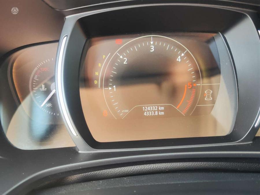 Black Renault Koleos 2017 in Taurage, with an engine capacity of 2.00 L and mileage of 124 thousand km for 14500 €, photo 21 on AUTOMOTO.COM.LV
