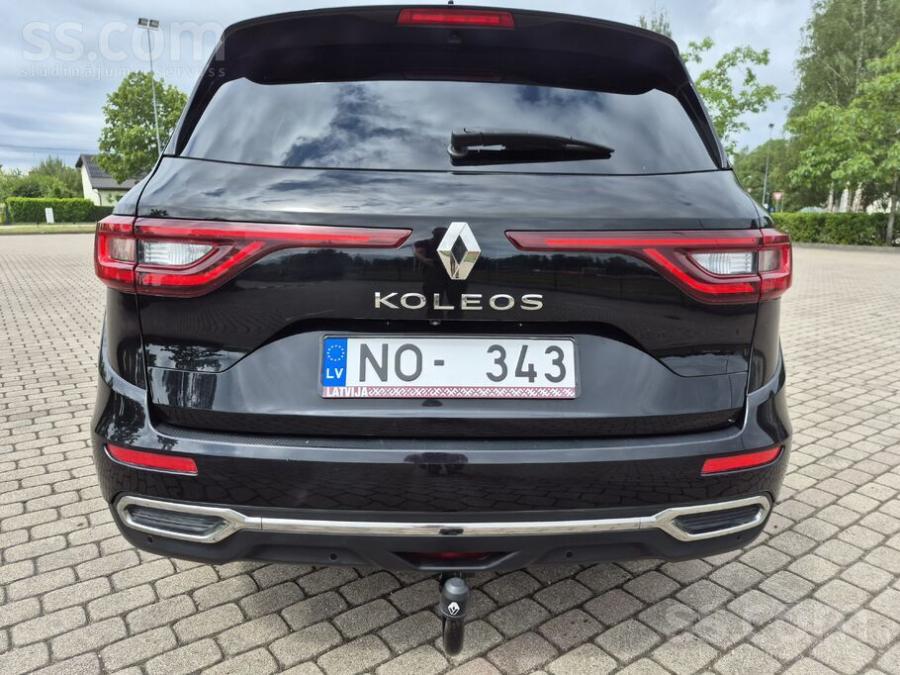Melns Renault Koleos 2018 Jelgava, ar dzinēja tilpumu 2.00 L un nobraukumu 196 tūkst. km par 11980 €, foto 4 vietnē AUTOMOTO.COM.LV