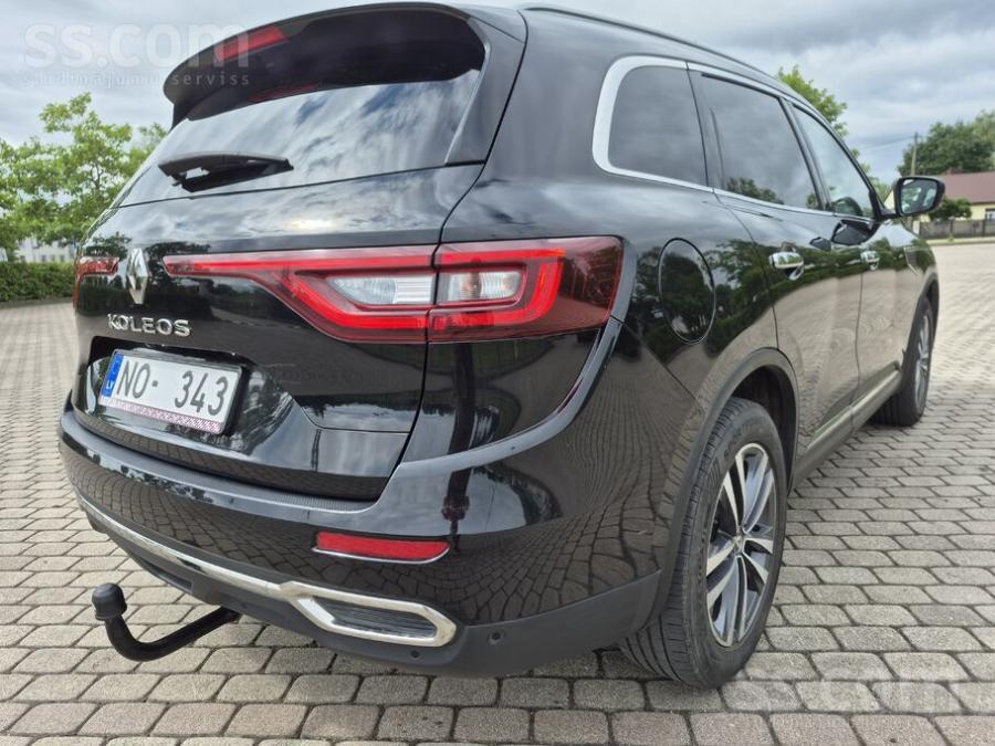 Melns Renault Koleos 2018 Jelgava, ar dzinēja tilpumu 2.00 L un nobraukumu 196 tūkst. km par 11980 €, foto 5 vietnē AUTOMOTO.COM.LV