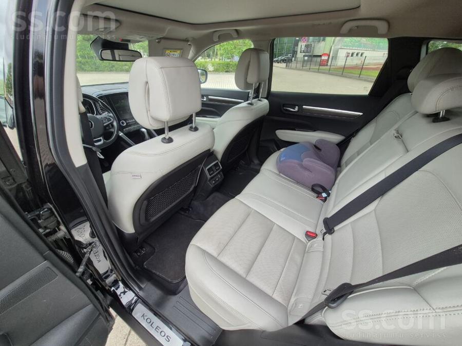 Melns Renault Koleos 2018 Jelgava, ar dzinēja tilpumu 2.00 L un nobraukumu 196 tūkst. km par 11980 €, foto 13 vietnē AUTOMOTO.COM.LV