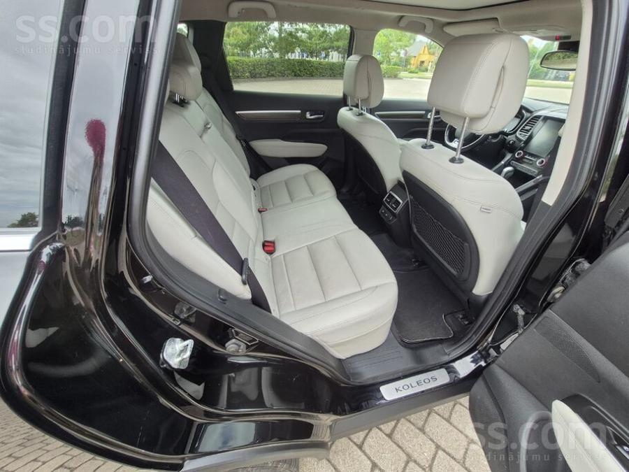 Melns Renault Koleos 2018 Jelgava, ar dzinēja tilpumu 2.00 L un nobraukumu 196 tūkst. km par 11980 €, foto 14 vietnē AUTOMOTO.COM.LV