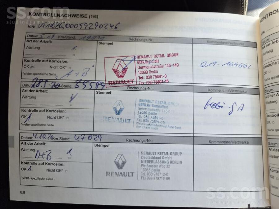 Black Renault Koleos 2018 in Riga, with an engine capacity of 2.00 L and mileage of 105 thousand km for 13600 €, photo 14 on AUTOMOTO.COM.LV