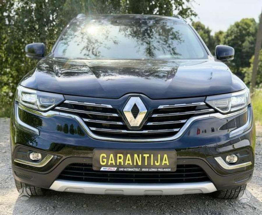 Black Renault Koleos 2018 in Siauliai, with an engine capacity of 1.60 L and mileage of 147 thousand km for 14499 €, photo 6 on AUTOMOTO.COM.LV