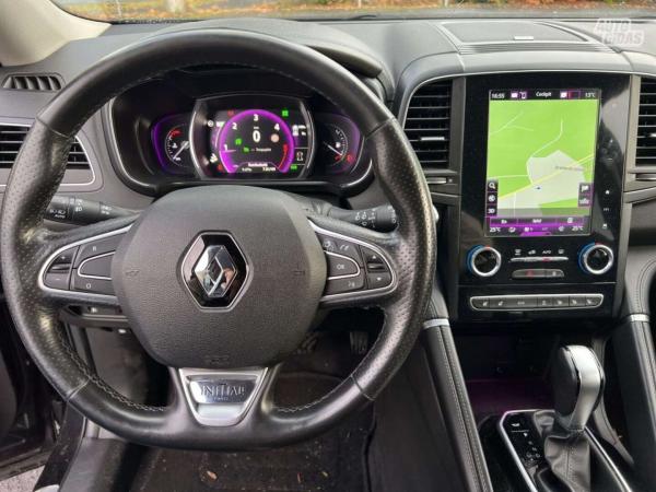 Black Renault Koleos 2019 in Kaunas, with an engine capacity of 2.00 L and mileage of 58 thousand km for 25365 €, photo 9 on AUTOMOTO.COM.LV