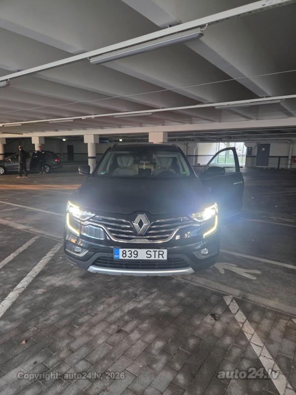 Melns Renault Koleos 2019 Narva, ar dzinēja tilpumu 2.00 L un nobraukumu 91 tūkst. km par 19000 €, foto  vietnē AUTOMOTO.COM.LV