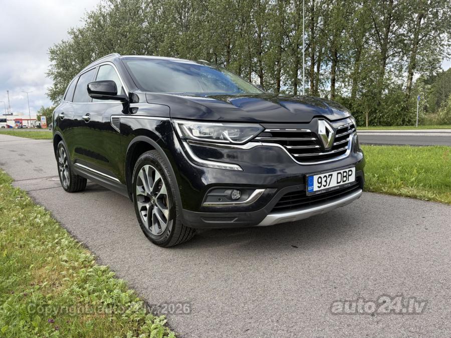 Black Renault Koleos 2019 in Tallinn, with an engine capacity of 2.00 L and mileage of 205 thousand km for 13790 €, photo 3 on AUTOMOTO.COM.LV