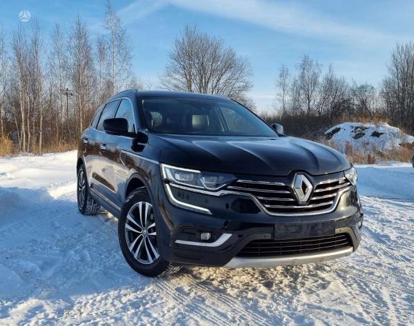 Black Renault Koleos 2018 in Siauliai, with an engine capacity of 1.60 L and mileage of 184 thousand km for 12650 €, photo 2 on AUTOMOTO.COM.LV