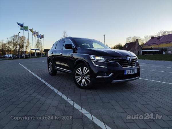 Black Renault Koleos 2017 in Tartu, with an engine capacity of 2.00 L and mileage of 170 thousand km for 14590 €, photo 1 on AUTOMOTO.COM.LV