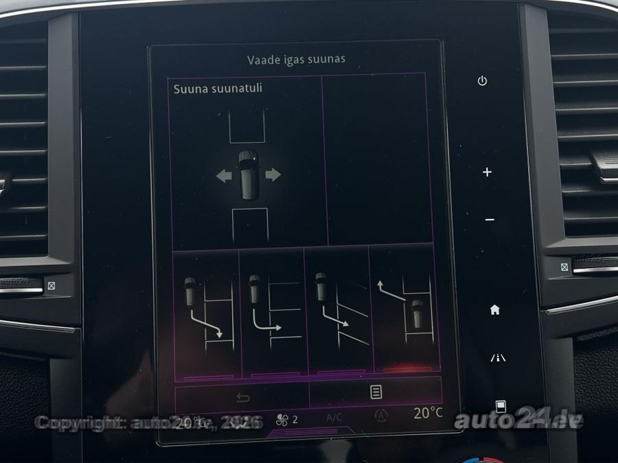 Black Renault Koleos 2018 in Parnu, with an engine capacity of 2.00 L and mileage of 75 thousand km for 17900 €, photo 13 on AUTOMOTO.COM.LV