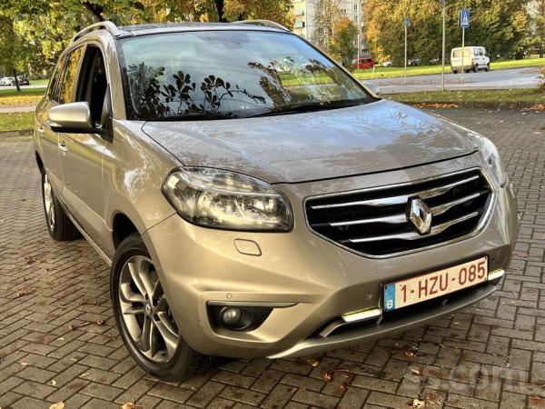 Brown Renault Koleos 2012 in Riga, with an engine capacity of 2.00 L and mileage of 0 thousand km for 5900 €, photo 8 on AUTOMOTO.COM.LV