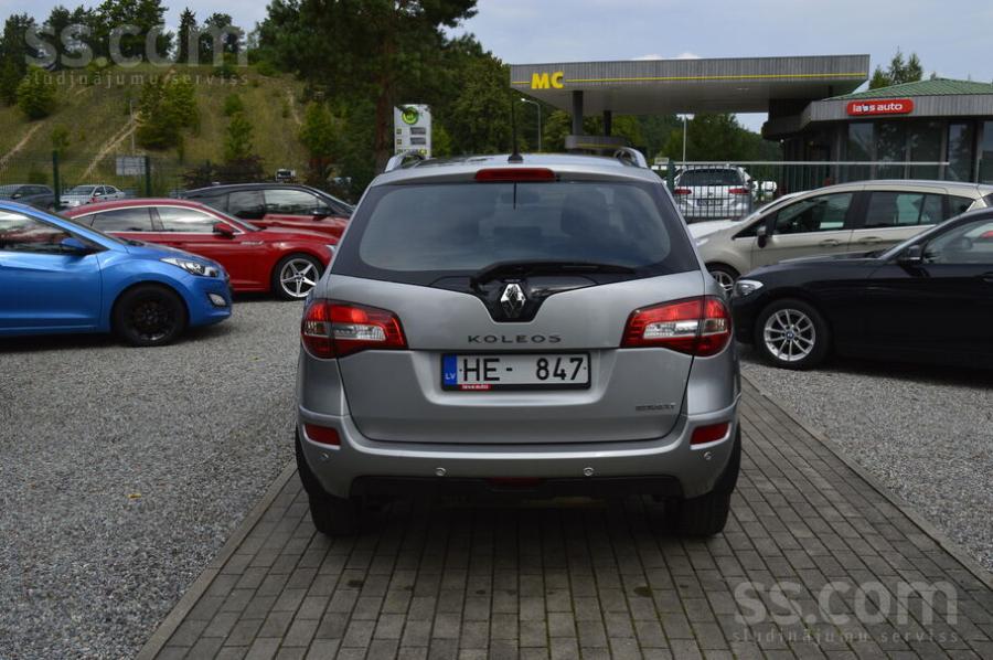 Renault Koleos 2008 in Tukums, with an engine capacity of 2.00 L and mileage of 150 thousand km for 2500 €, photo 5 on AUTOMOTO.COM.LV