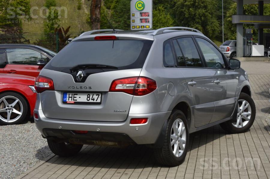 Renault Koleos 2008 in Tukums, with an engine capacity of 2.00 L and mileage of 150 thousand km for 2500 €, photo 6 on AUTOMOTO.COM.LV