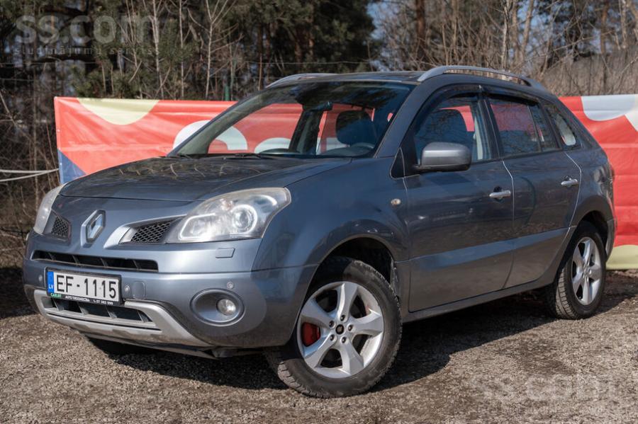 Renault Koleos 2008 in Riga, with an engine capacity of 2.50 L and mileage of 282 thousand km for 3600 €, photo 1 on AUTOMOTO.COM.LV