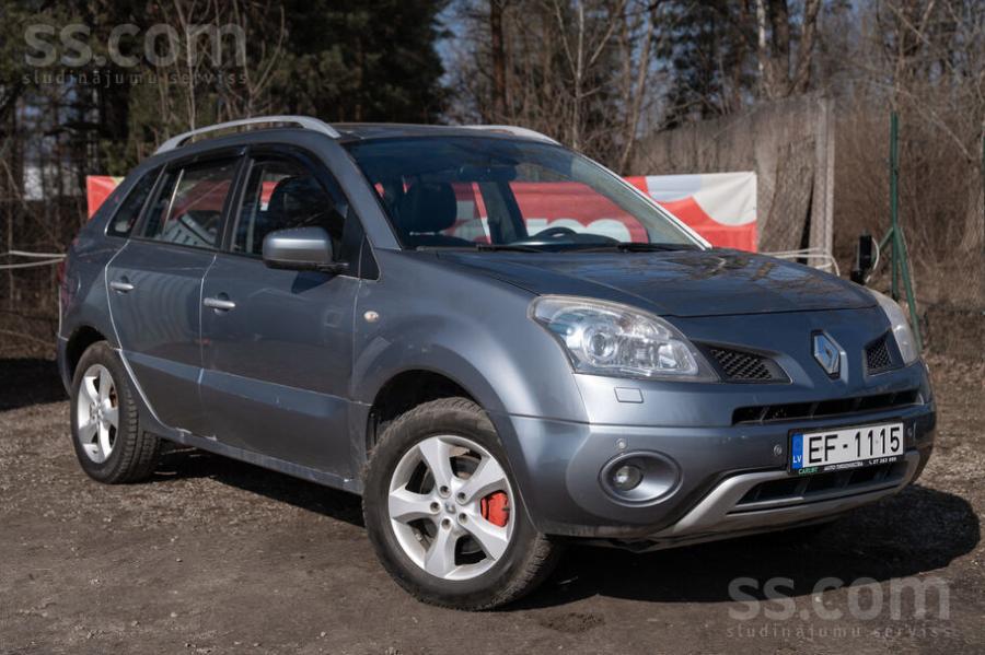 Renault Koleos 2008 in Riga, with an engine capacity of 2.50 L and mileage of 282 thousand km for 3600 €, photo 6 on AUTOMOTO.COM.LV