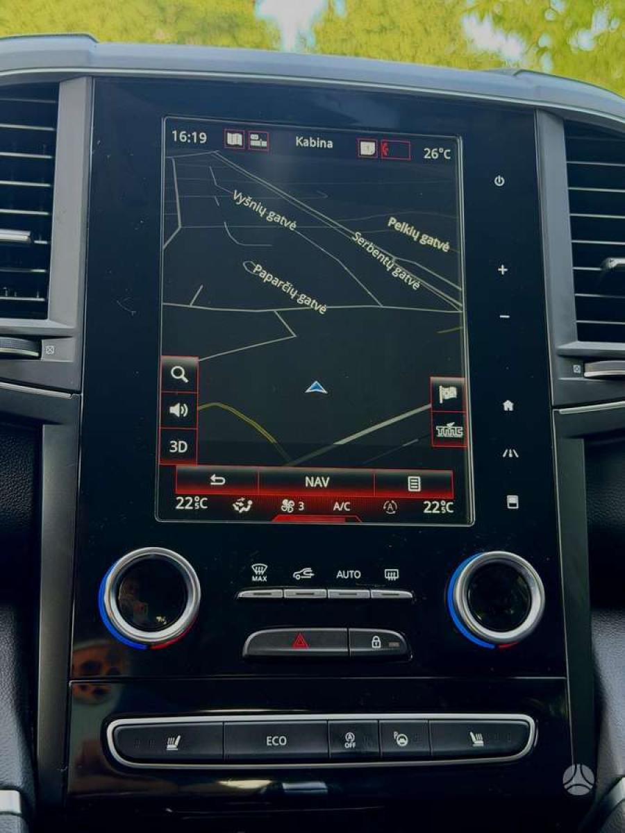 Renault Koleos 2020 Šauļi, ar dzinēja tilpumu 1.75 L un nobraukumu 206 tūkst. km par 14999 €, foto 41 vietnē AUTOMOTO.COM.LV