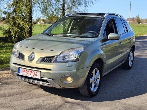 Green Renault Koleos 2008 in Ariogala, with an engine capacity of 2.50 L and mileage of 177 thousand km for 4350 €, photo 1 on AUTOMOTO.COM.LV